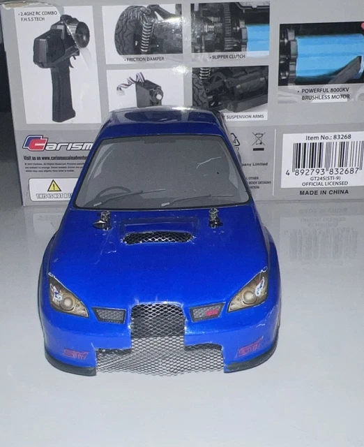 RC CAR CARISMA Subari STI 2006 1/24 Scale Micro 4WD Brushless Car ...