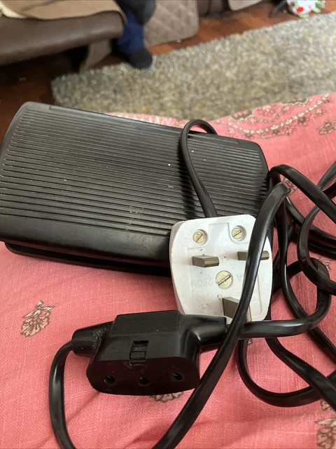 SEWING MACHINE FOOT Control Pedal 3 Pin £10.00 - PicClick UK