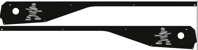 RUSH RAILS ARMOR style mod for Stern pinball machine 2331 $219.99 ...