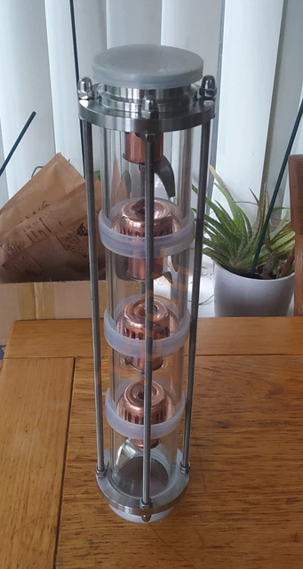 CAP COLUMN, CLAMP 2". Alcohol Handmade Distiller. Bubble Plate Reflux ...
