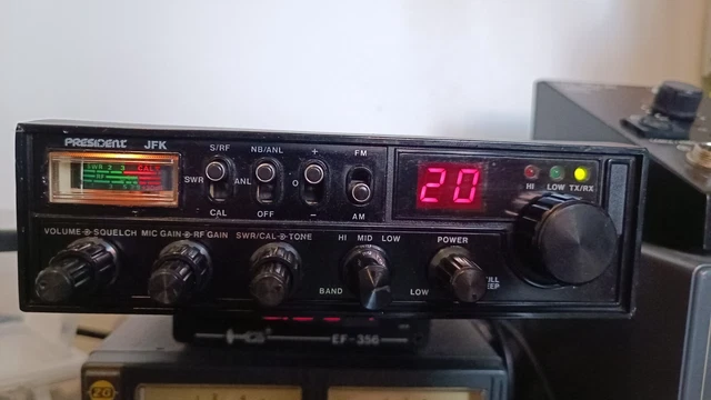 CIBIE CB CIBI président JFK 120 canaux révisée EUR 89,99 - PicClick FR