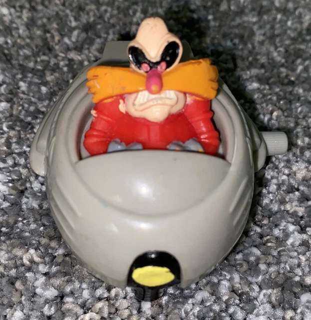 VINTAGE 1993 DR Robotnik McDonald's Sega Sonic Hedgehog Wind Up Toy Ivo ...