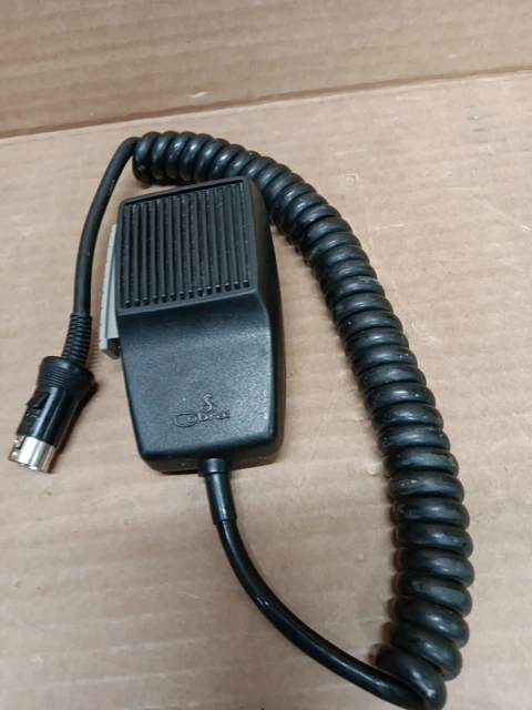 COBRA CB MICROPHONE 5 Pin Electret Condenser Mic 1000 Ohm $14.99 - PicClick