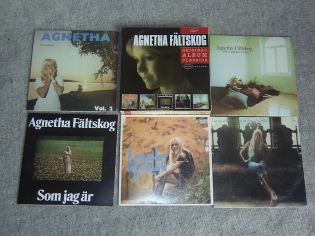 AGNETHA FÄLTSKOG (ABBA) - Original Album Classics - 5 CDs in einer Box - 2008 EUR 19,38 ...