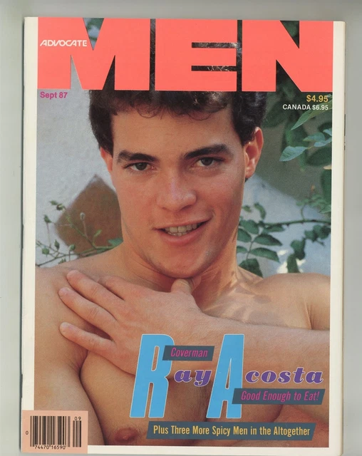 ADVOCATE MEN 1987 Ray Acosta, Tony Tenelli 88pgs Joe Bizelia Gay ...