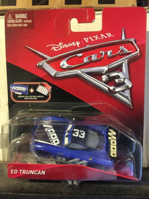 DISNEY PIXAR CARS 3 Ed Truncan Next Gen Mood Springs Mattel 1.55 Scale ...