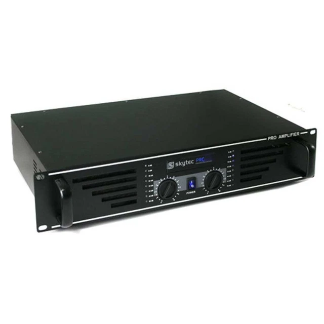 POWER AMPLIFIER DJ Amplifier System Rack Mount Karaoke Party Music ...