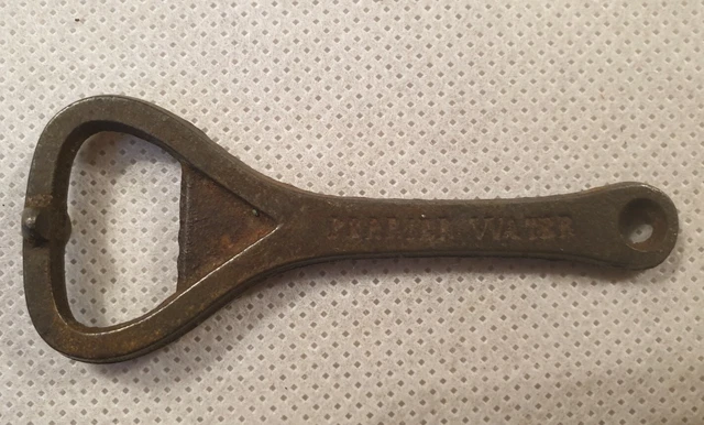VINTAGE PERRIER WATER, SOURCE PERRIER Metal Bottle Opener 1920s £9.38 ...