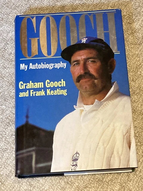 V RARE SIGNED Graham Gooch Autobiography Book Hb - Cricket Ashes ...