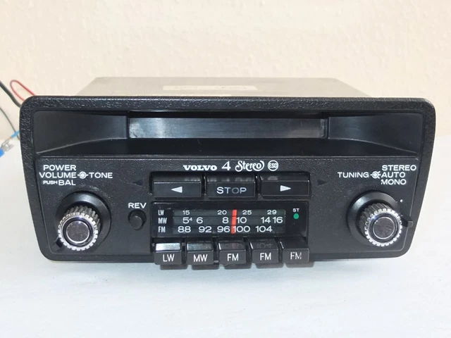 ORIGINAL VOLVO 4 Stereo RX-91VK-2 Oldtimer Autoradio für Volvo 140 164 ...
