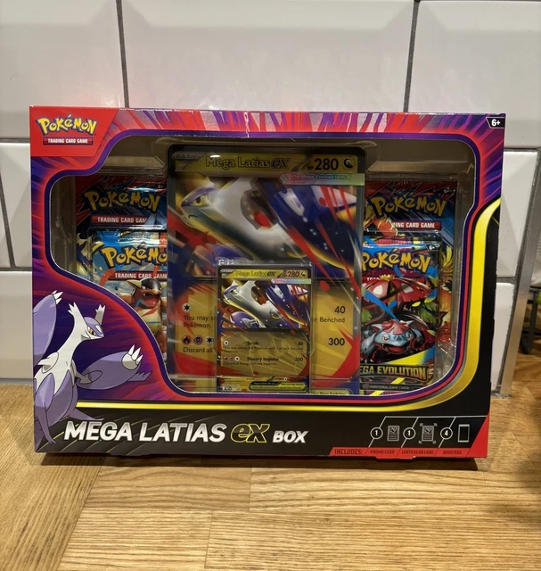POKÉMON TCG: MEGA Evolution Mega Latias EX Box $51.86 - PicClick CA