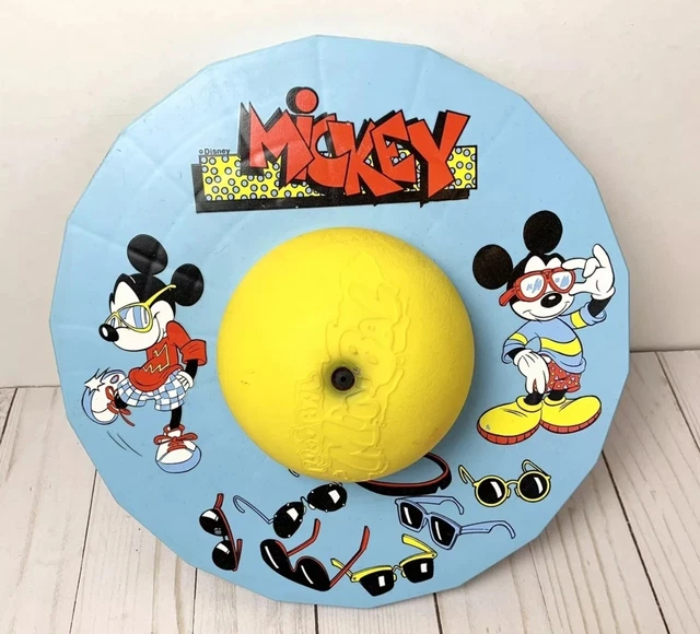 HASBRO DISNEY MICKEY Mouse Vintage Pogo Ball Flying Disc Ball Retro ...