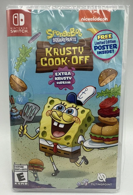 SPONGEBOB : KRUSTY Cook-Off Extra Krusty Edition- Nintendo Switch LE ...