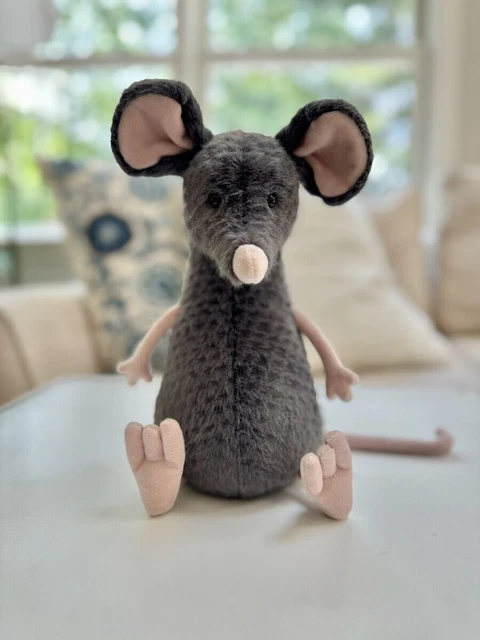 JELLYCAT - Lachlan Sad Rat (LAC3SR) Blue-Grey fur, New with tags UK IN ...