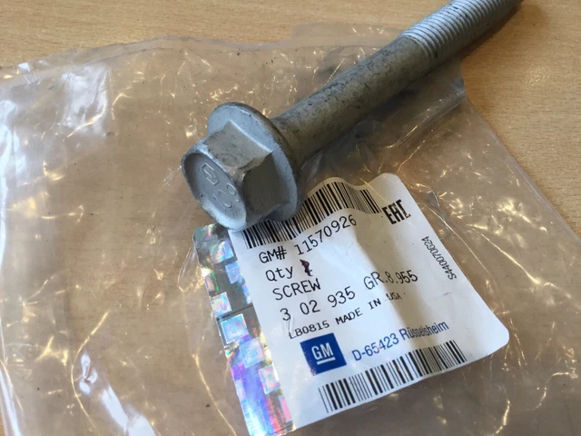 GENUINE VAUXHALL MULTI Model Suspension Or Crossmember M14 Hex Hd Screw ...