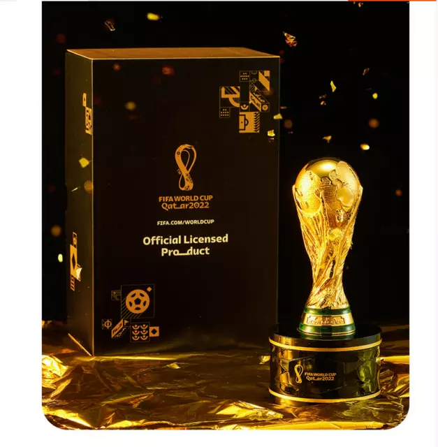 NEW OFFICIAL AUTHENTI Qatar 2022 World Cup la'eeb FIFA World Cup Metal ... NEW OFFICIAL AUTHENTI Qatar 2022 World Cup la'eeb FIFA World Cup Metal ...