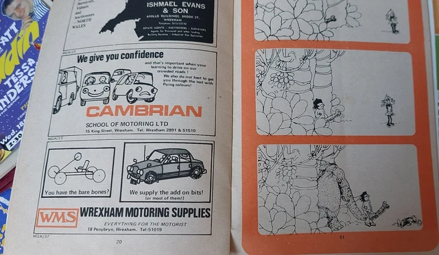 RAG MAG WREXHAM 1974 'Super Bin Man' 1974 £2.99 £3.30 - PicClick UK