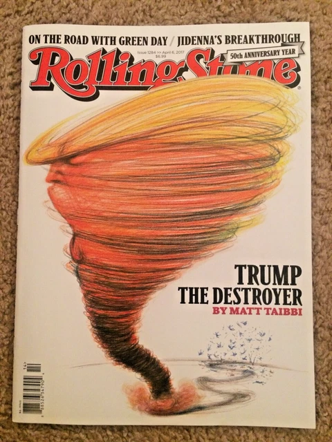 ROLLING STONE 2017 President Donald Trump The Destroyer £48.45 ...
