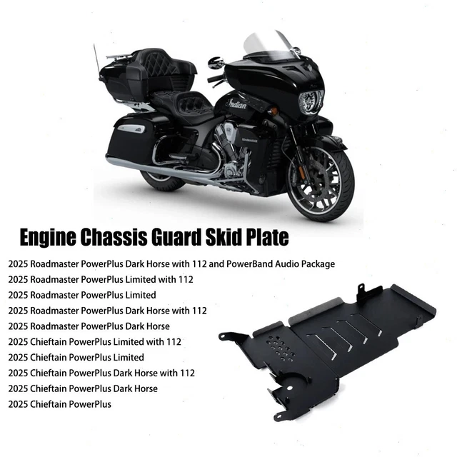 LOWER ENGINE CHASSIS Guard Skid Plate 2025 For Roadmaster PowerPlus ...