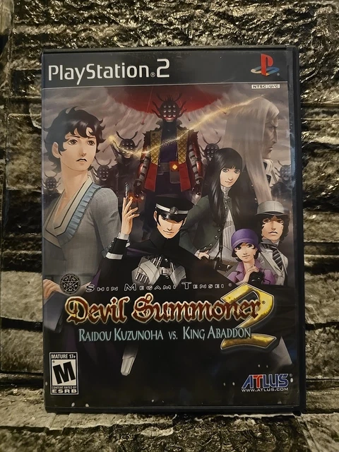 SHIN MEGAMI TENSEI: Devil Summoner 2 - PS2 2009 Atlus Jeu Complet CIB ...