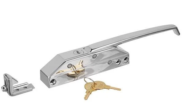 COMPONENT HARDWARE R35 Series Mechanical Latch with Straight Handle and ...