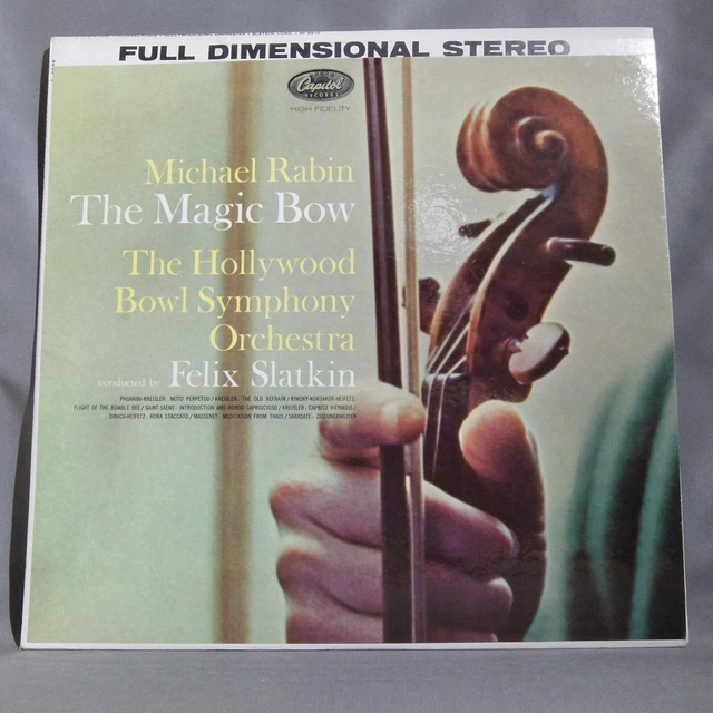 CAPITOL SP-8510 MICHAEL Rabin - The Magic Bow ED1 Aust. EUR 15,97 ...
