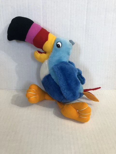 KELLOGGS FROOT LOOPS Cereal Toucan Sam Plush 10" Mascot Bird Vintage ...