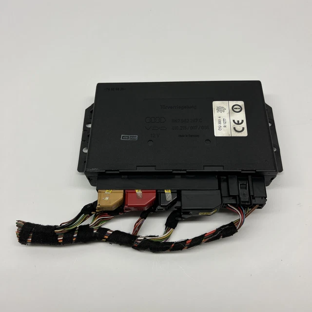 AUDI TT MK1 8N Convertible Convenience Comfort Control Module & Plugs ...