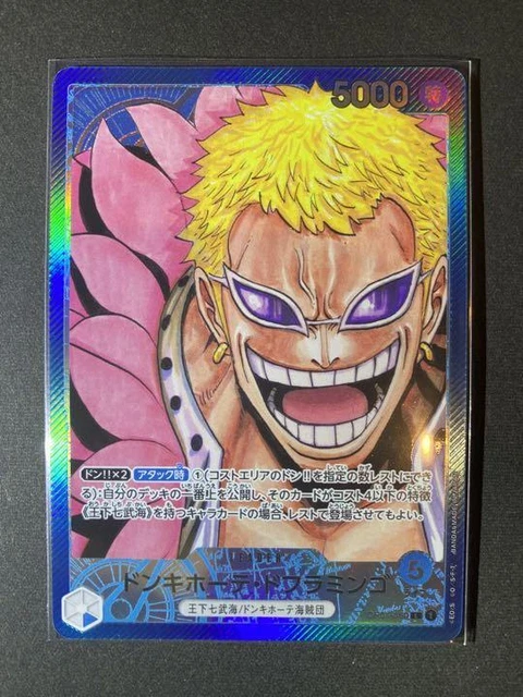 ONE PIECE CARD Game Don Quixote Doflamingo Leader Parallel £81.36 ...