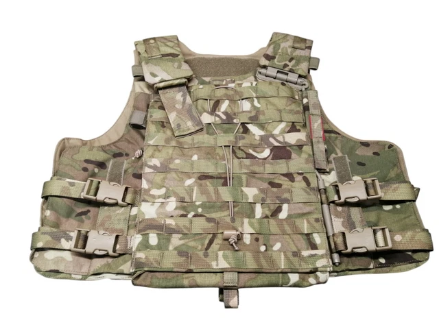 BRITISH ARMY VIRTUS MTP Scalable Tactical Vest STV Body Armour Cover ...