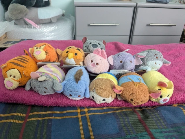 DISNEY TSUM TSUM Winnie The Pooh Set of 12 Mini Plush 3.5” Toys Disney ...
