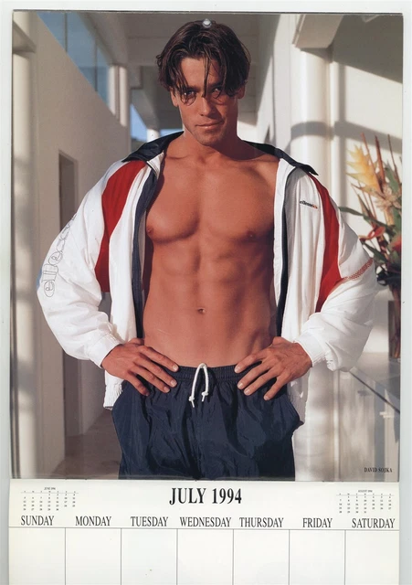 CHIPPENDALES BEEFCAKE CALENDAR 1994 Hunk Men Buff Body 10x12 Gorgeous ...