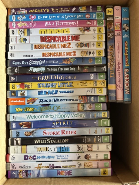 25 KIDS DVDS /DISNEY Plus Kids Children Movies Bundle Bulk Lot -PRE ...