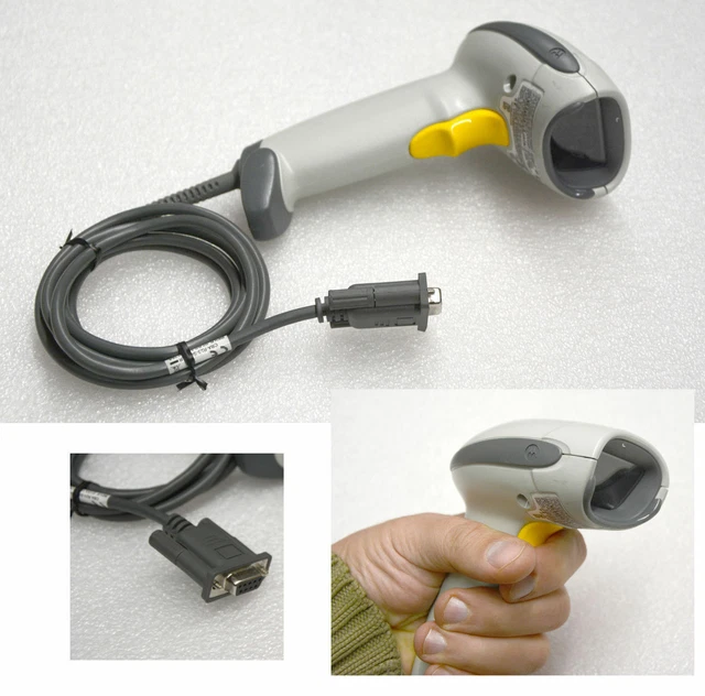 MOTOROLA SYMBOL DS4208-SR00201WR 1D 2D Laser Imager Barcode Scanner RS ...