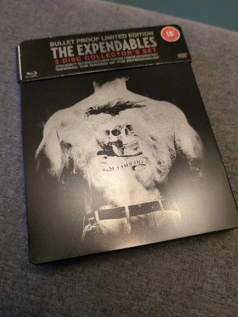 THE EXPENDABLES STEELBOOK 3 Disc Collectors Edition £10.79 - PicClick UK