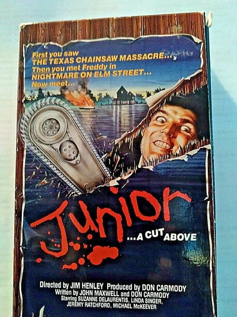 JUNIOR (1985) $88.38 Vhs Suzanne Delaurentis,Linda Singer,Jeremy ...