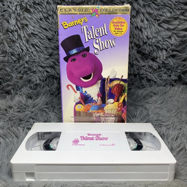 BARNEYS TALENT SHOW VHS Tape 1996 Barney Home Video Classic Collection ...