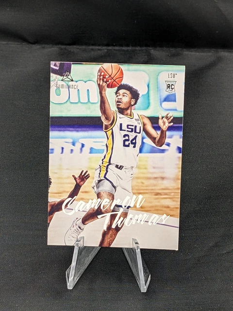 CAMERON THOMAS 2021 Chronicles LUMINANCE Draft Picks RC #90 Brooklyn ...