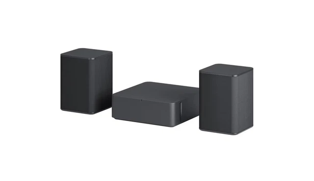 LG SPQ8-S 2.0 Wireless Rear Surround Speakers for USC9S + Stands £125. ...
