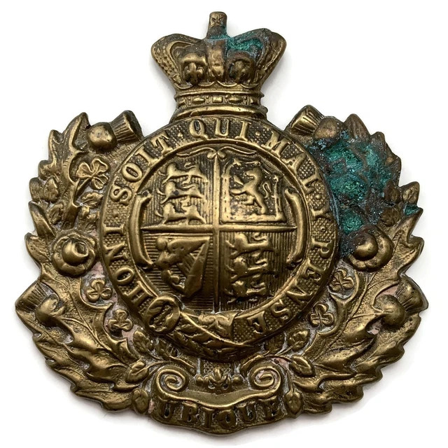 BOER WAR ROYAL Engineers / Artillery Belt / Pouch Buckle Badge ...