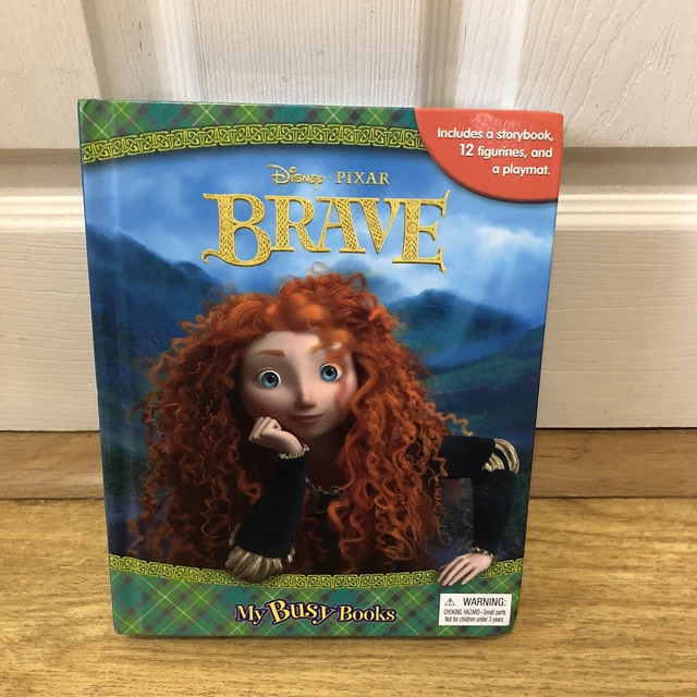 DISNEY PIXAR BRAVE My Busy Book Storybook, Figurines and Playmat £14.95 ...