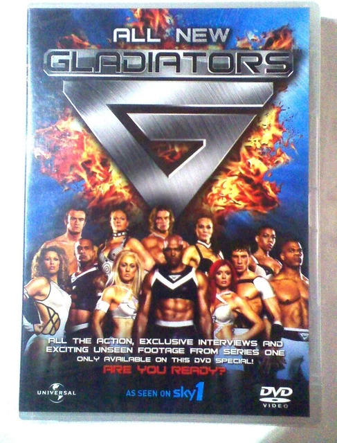 ALL NEW GLADIATORS DVD 2008 TV Series Sky One PAL UK R2 £6.99 - PicClick UK