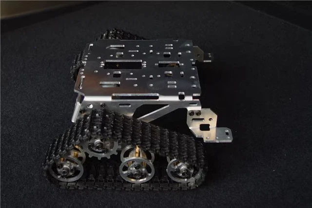 METAL INDEPENDENT SUSPENSION System Caterpillar Robot Tank chassis For ...