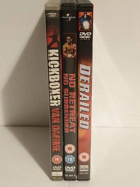 JEAN CLAUDE VAN damme DVD Bundle (X3) EUR 10,06 - PicClick IT