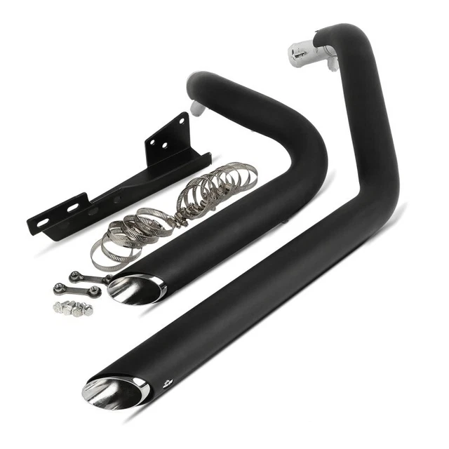 SHORT SHOT EXHAUST Pipes for Harley-Davidson Sportster 883 1200 04-13 ...