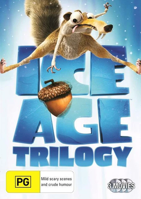 ICE AGE TRILOGY - Ice Age 1 / Ice Age 2 - The Meltdown / Ice Age 3 ...