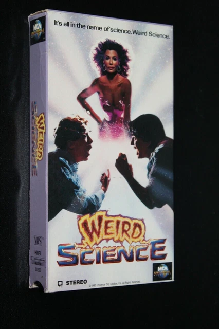 WEIRD SCIENCE VHS Tape Cassette Video VCR Brat Pack Classic Anthony ...