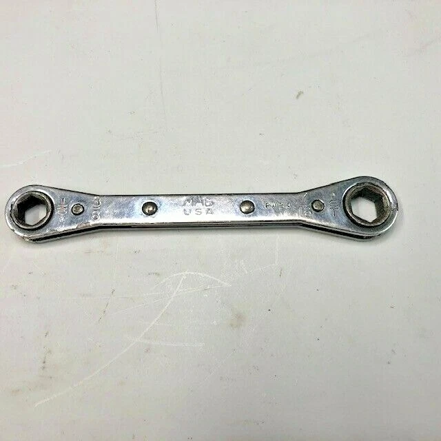 MAC TOOLS RATCHETING 6 Pt. Box Wrench 3/8"-7/16" #RW1214 $19.41 ...