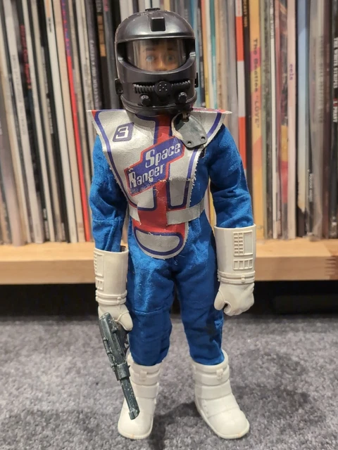 VINTAGE ACTION MAN Talking Space Ranger Commander Figure & Space ...