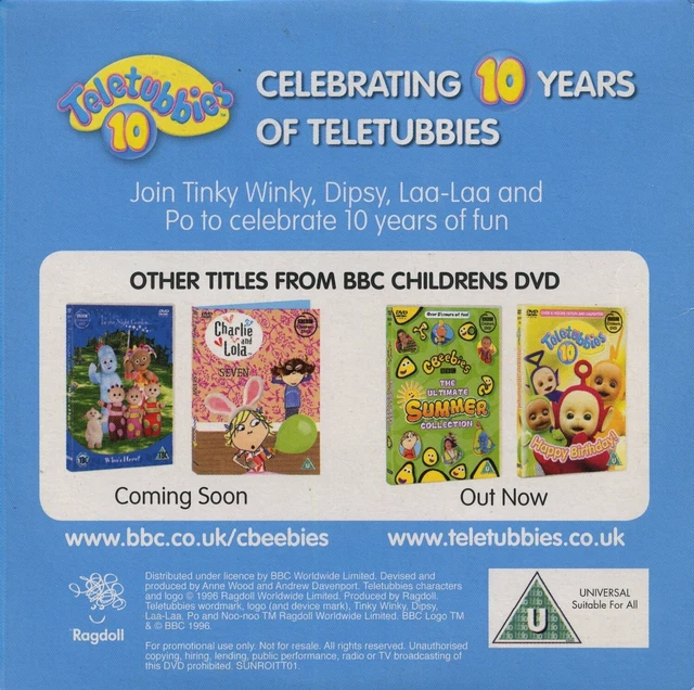 TELETUBBIES - TIME For Teletubbies (3 Fantastic Episodes) The Sun Promo ...